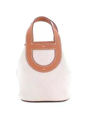 Hermès In-the-loop Bag Clemence With Swift 18 Bucket Bag - Brown