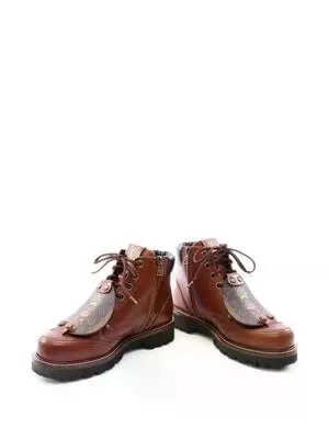 LOUIS VUITTON 2021 X Nigo Oberkampf Ankle Boots