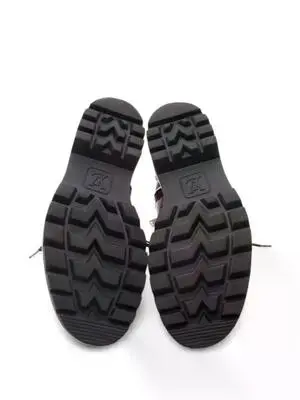 LOUIS VUITTON 2021 X Nigo Oberkampf Ankle Boots