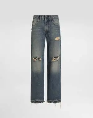 Dolce & Gabbana 5-pocket Denim Trousers Collection Multi-colored - Multicolor