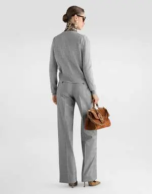 Dolce & Gabbana Cashmere Cardigan Collection Gray