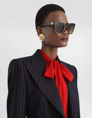 Dolce & Gabbana Turlington Single-breasted Jacket In Pinstripe Wool Collection