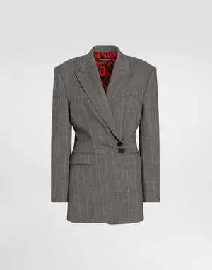 Dolce & Gabbana Double-breasted Pinstripe Wool Jacket� Collection - Multicolor