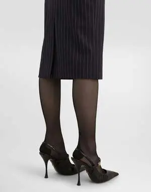 Dolce & Gabbana Pinstripe Wool Sheath Dress Collection