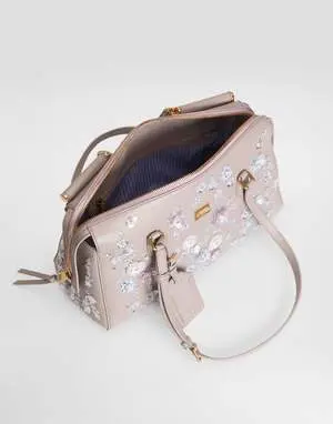 Dolce & Gabbana Medium Vittoria Handbag With Embroidery Collection