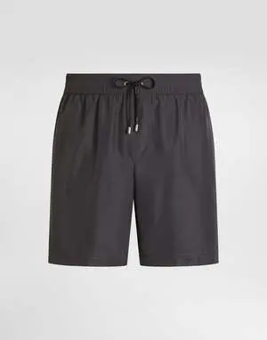 Dolce & Gabbana Dolce & Gabbana Majolica-Print Swim Boxer Shorts Grey