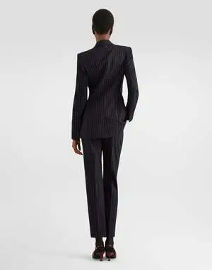 Dolce & Gabbana Pinstripe Wool Trousers Collection