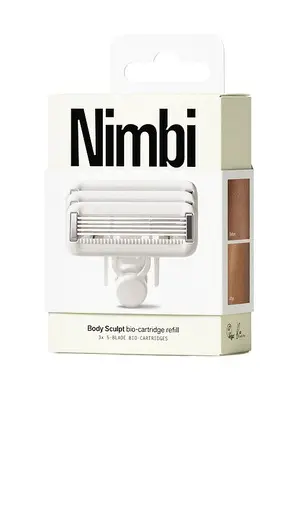 NIMBI Body Sculpt System Body Razor Set - Cream