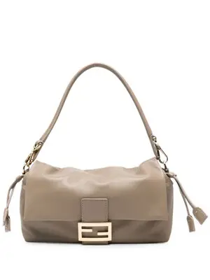 Fendi Baguette Medium Leather Handbag