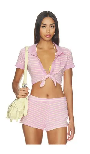 LoveShackFancy Waverlynn Polo In . Also - Rose