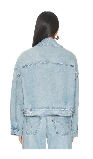 LEVI'S Loose Crop Trucker Jacket In . Also