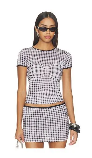 Miaou Mini Tee In . Also - Black