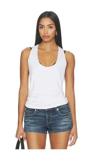 EB DENIM Valley Racer Tank In . Also - White