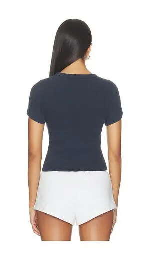 Beyond Yoga Rib Baby Tee In . Also