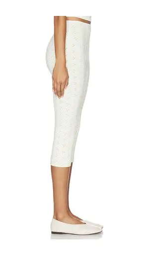 Strut This The Eyelet Capri Pant In . Also