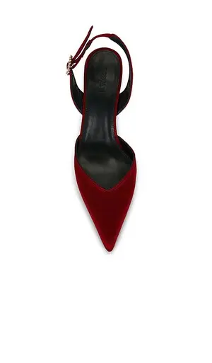 ROTATE BY BIRGER CHRISTENSEN Slingback High Heel Satin Pump In . Also