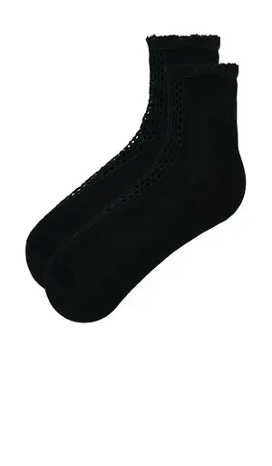 Free People Rubies Crochet Socks