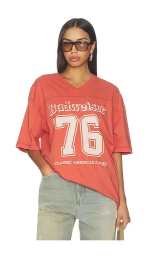 Junk Food King Of Beers 99 Tee In . Also - Red