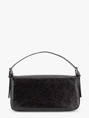 Fendi Baguette Vintage-effect Leather Shoulder Bag