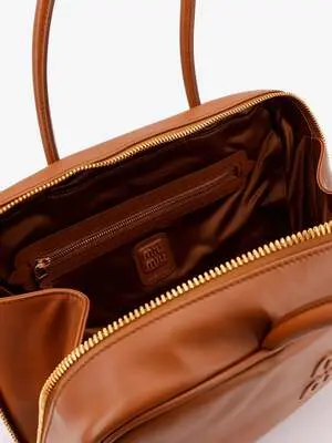 Miu Miu Beau Softy Leather Handbag