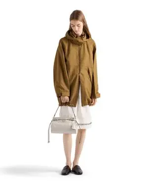 Prada Bonnie Small Leather Handbag - White