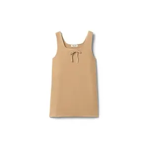 Miu Miu Waxed Double Wool Dress