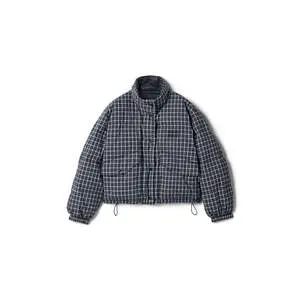 Miu Miu Reversible Down Jacket - Blue/white