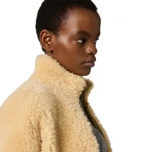 Miu Miu Shearling Blouson Jacket