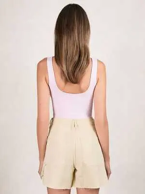 Good American Long Denim Shorts