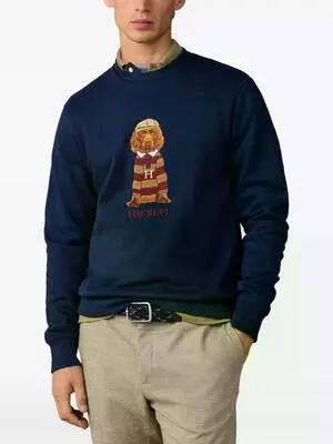 HACKETT LONDON Heritage Harry Embroidered Sweatshirt