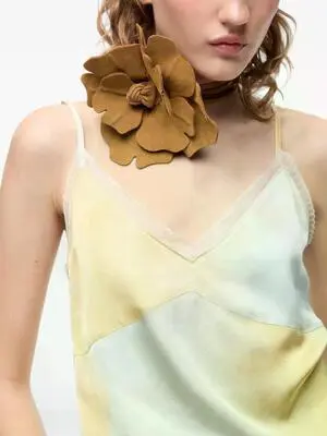 Pinko Gradient Satin Top