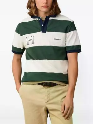 HACKETT LONDON Striped Polo Shirt