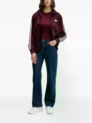 Adidas Logo-embroidered Side-stripe Jacket