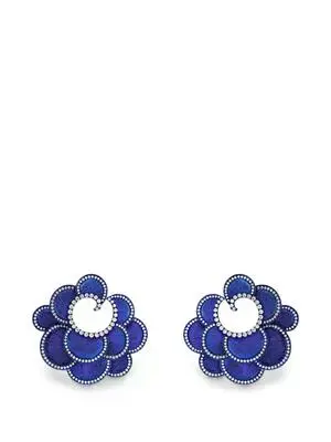 SABOO FINE JEWELS Diamond Scalloped Earrings