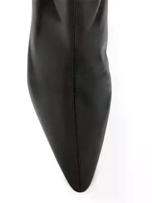 Dear Frances Fio Pointed-toe Leather Ankle Boots