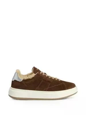 Woolrich Arrow Shearling-lined Sneakers - Brown