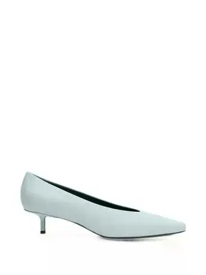 Loulou De Saison Alani Kitten-heel Pumps - Blue