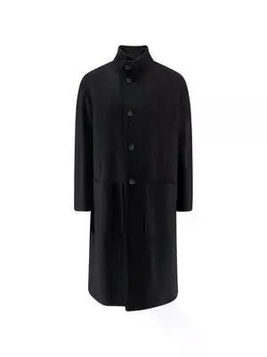 HEVO High-neck Button-up Coat