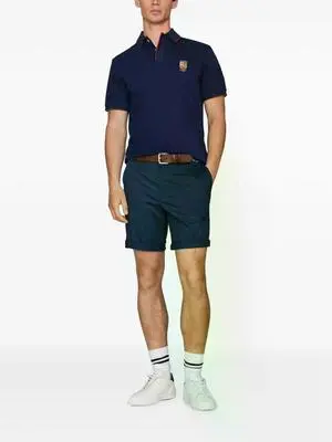HACKETT LONDON Heritage Lrc Embroidered-crest Polo Shirt