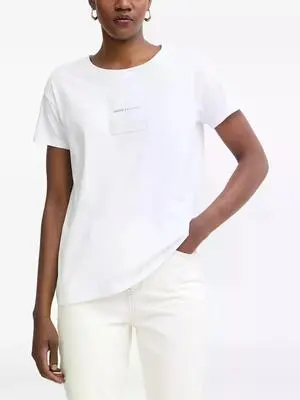 Armani Exchange Logo-patch T-shirt