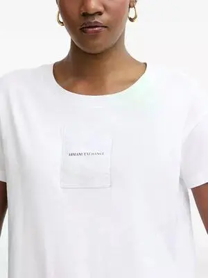Armani Exchange Logo-patch T-shirt