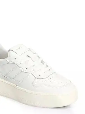 D.a.t.e. Court Platform Leather Sneakers