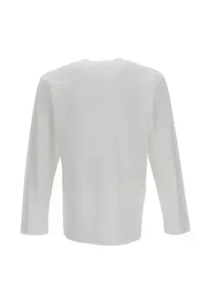 Play Comme Des Garcon Heart-patch Long-sleeve T-shirt