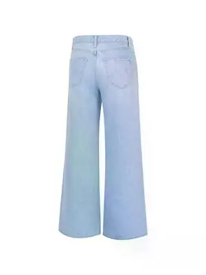 MOTHER The Lemon Twist Sneak Jeans - Blue