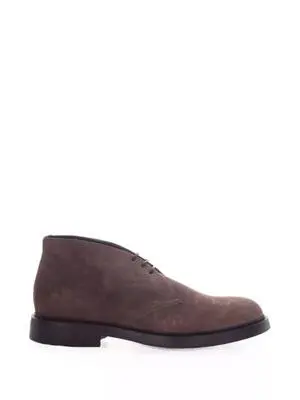 DOUCAL'S Leather Desert Boots - Brown