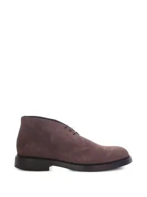 DOUCAL'S Leather Desert Boots - Brown