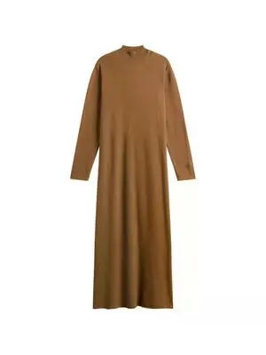 Woolrich Mock-neck Long-sleeve Maxi Dress