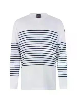 Paul & Shark Striped Long-sleeve T-shirt - White