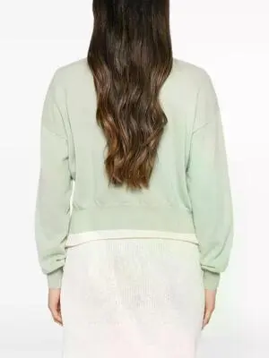 TWINSET Ribbed-trim Crew Neck Sweatshirt
