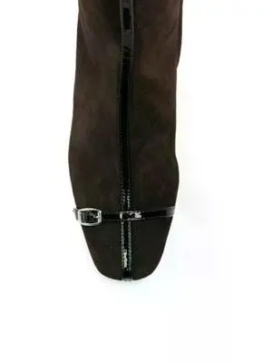 CAREL Buckle Detail Knee-high Boots